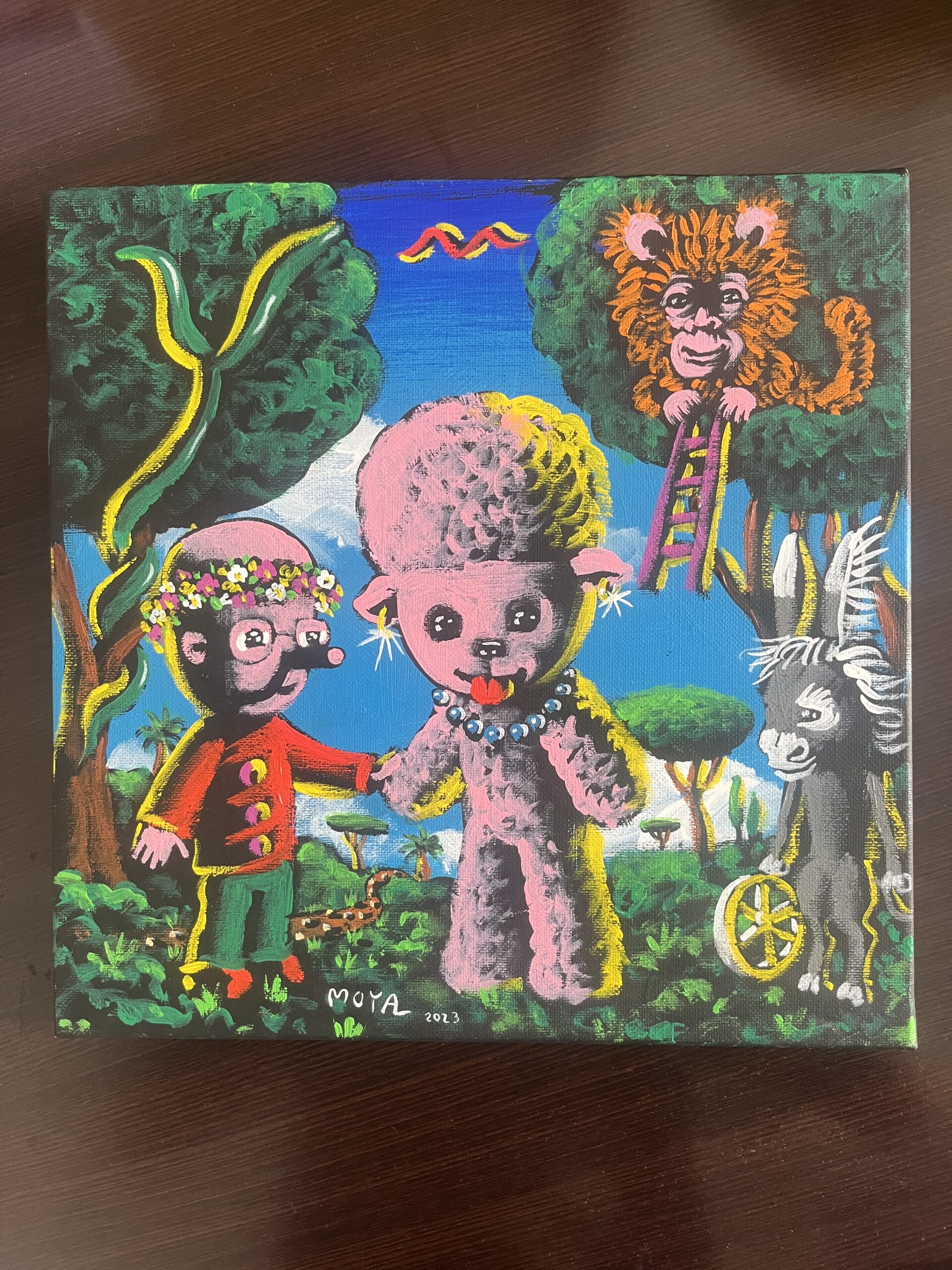 Gagnez un tableau exceptionnel et original de l’artiste Patrick Moya d ...